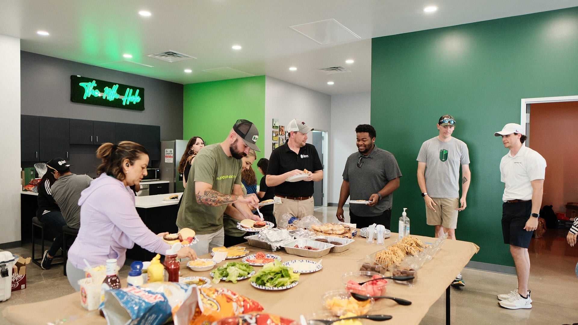 Employee Appreciation & BBQ – Shop Indoor Golf