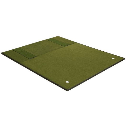 Fiberbuilt 10′ x 12′ Double Hitting Combo Mat – Indoor Golf Shop