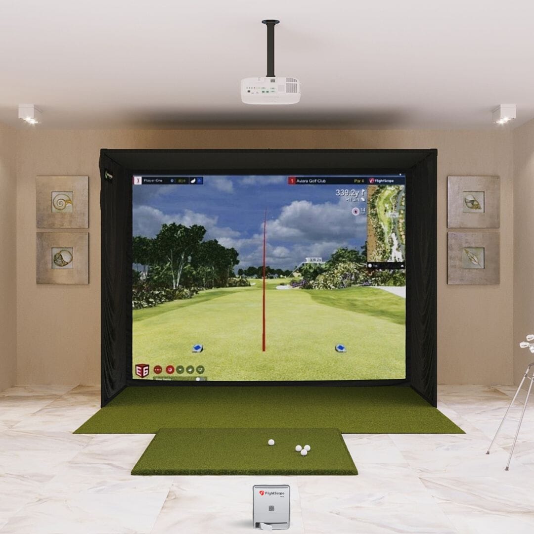 FlightScope Mevo+ SIG10 Golf Simulator - The Indoor Golf Shop