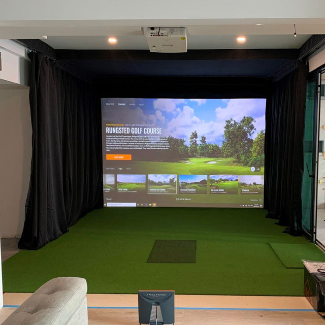 Custom Golf Simulator Design & Build – Shop Indoor Golf